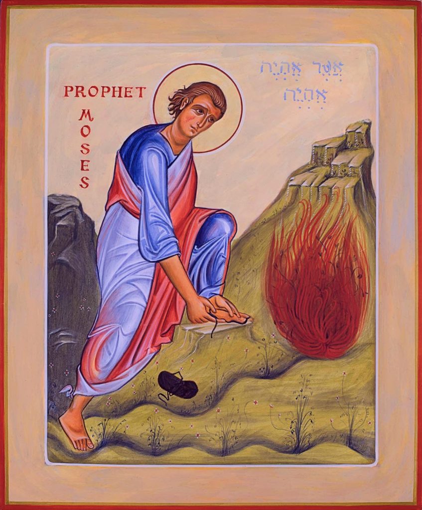 Prophet Moses - Lisa Abbott Sacred icons